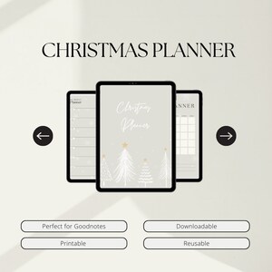 Christmas Digital Planner , Christmas Planner Printable, Gift Budget ...