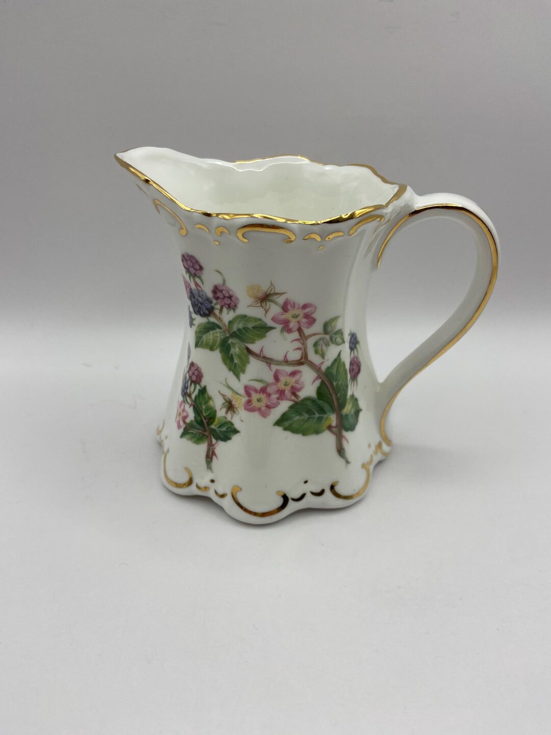 Vintage St. George Bone China Pitcher/creamer - Etsy