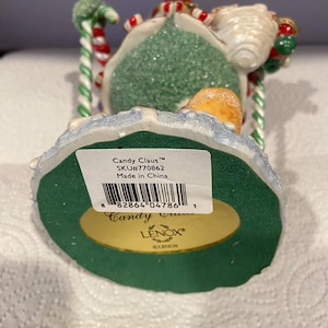 Lenox Candy Claus Figurine, SKU 770862, 8,5 Inch, Gorgeous , Sugary - Etsy