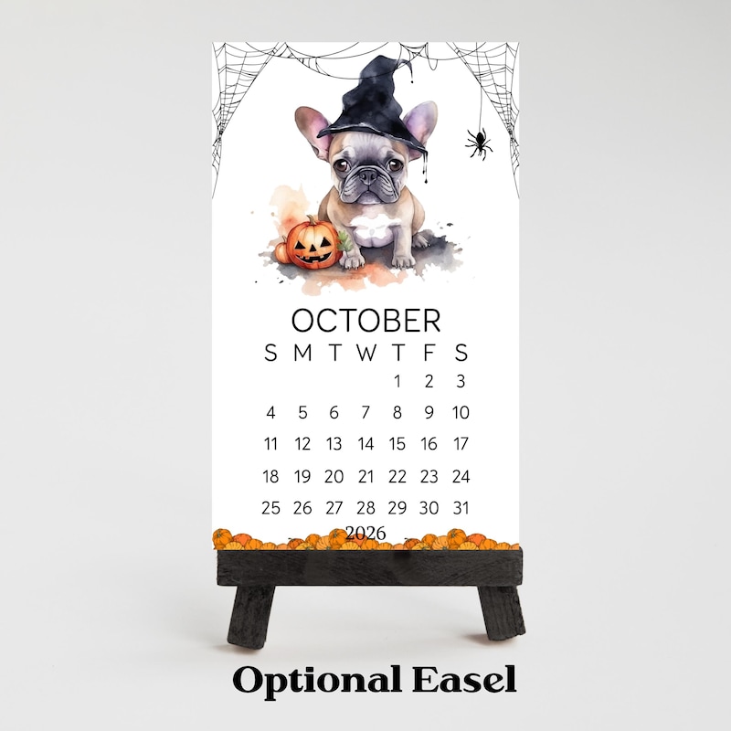 Small Desk Calendar 2026 - Etsy
