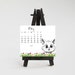 2025 Small Desk Funny Cat Calendar Optional Lamination and Wood Display ...