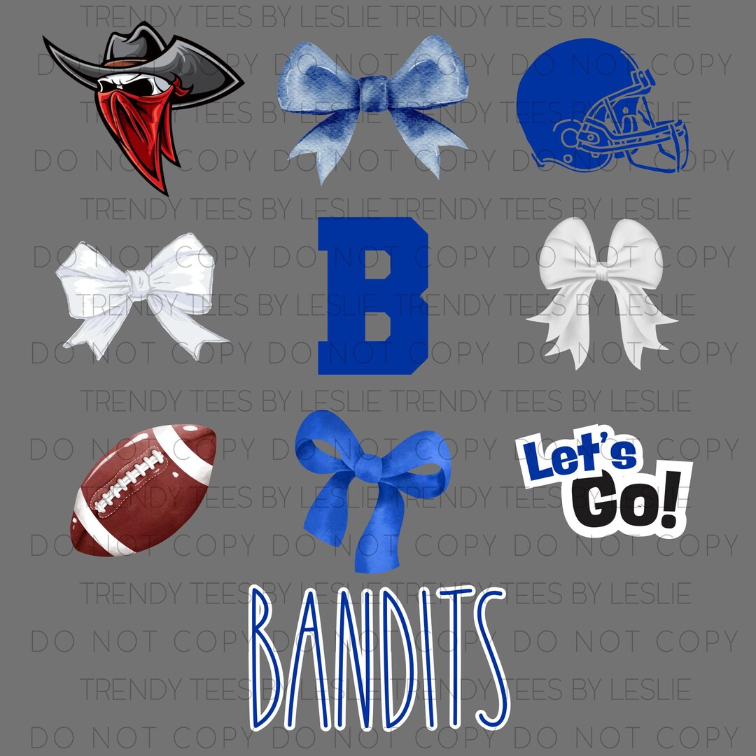 Bandits Football PNG | Bandit Bows PNG | Bandits PNG| Football Png ...