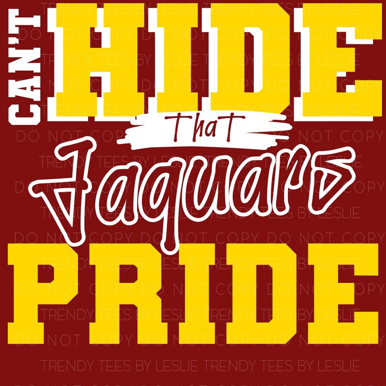 Cant Hide That Jaguars Pride PNG - Etsy