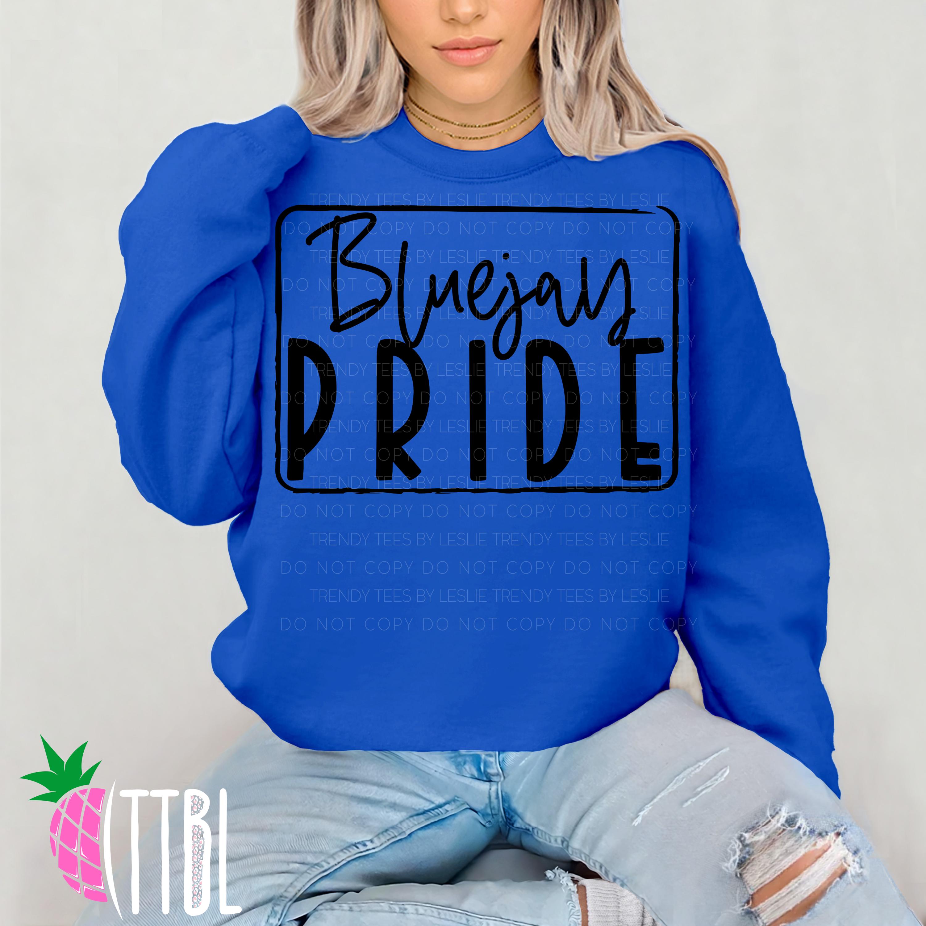 Blue Jay Pride PNG: School Spirit Digital Design (digital Download - Etsy