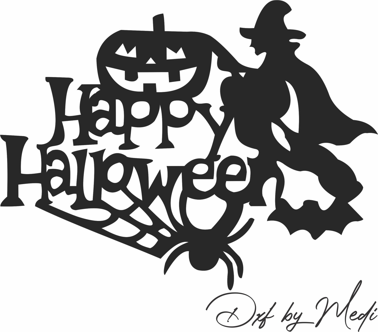 Halloween Witch Dxf Svg Files , Ready to Cut , Laser Cut Plasma - Etsy