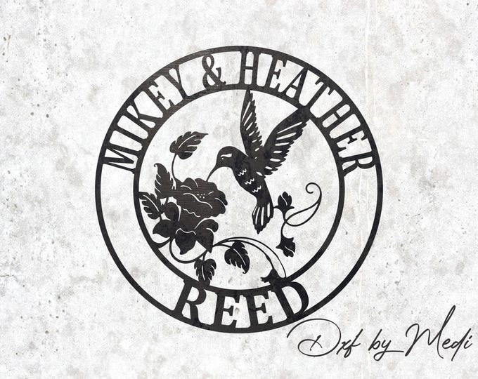 Elegant Hummingbird Svg Eps Dxf Cnc Plasmas Laser Cricut Silhouette ...