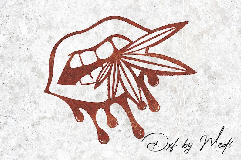 Smoking Weed DXF SVG Files for Plasma Cnc Laser Waterjet Ready to Cut ...