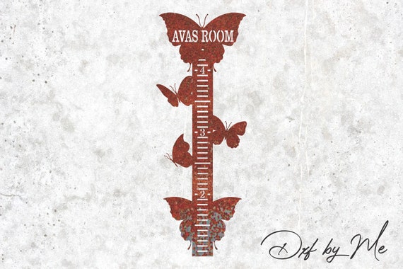 Butterfly-growth-chart DXF SVG Files for Plasma Cnc Laser - Etsy