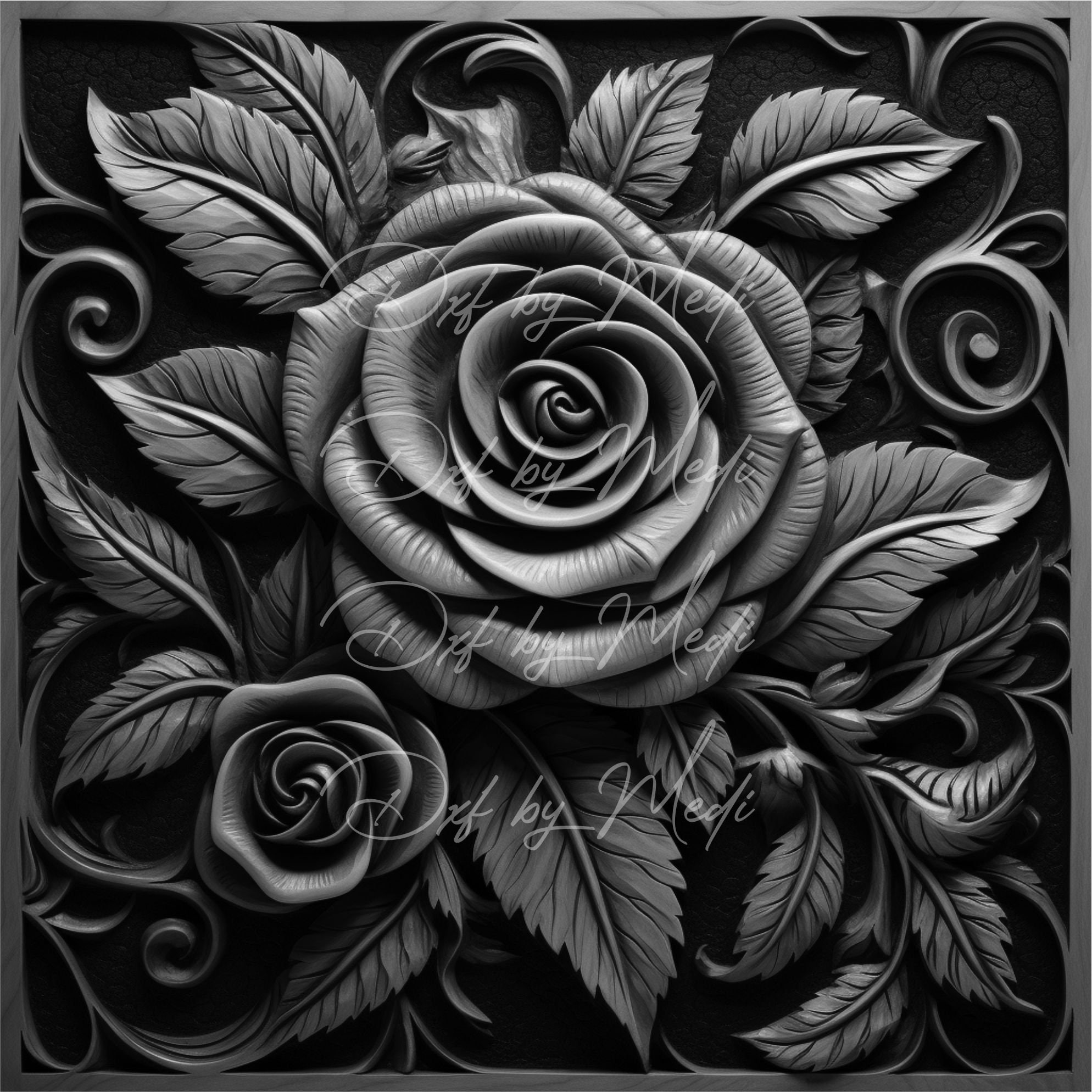 Laser Burn PNG 3D Illusion Engrave Laser Ready Lightburn File Digital ...