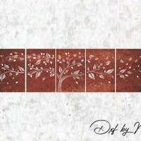 Pano Tree CDR, Wall Panels CNC, Room Decor, Tree Patterns, Tree Wall ...