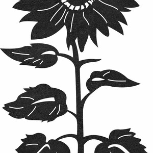 Sunflower - SVG DXF Files for Plasma and Laser Cutting - Digital Files ...