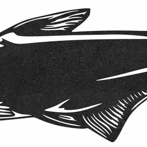 Catfish Fish DXF & SVG Files | Ready-to-cut for CNC, Laser, Plasma ...