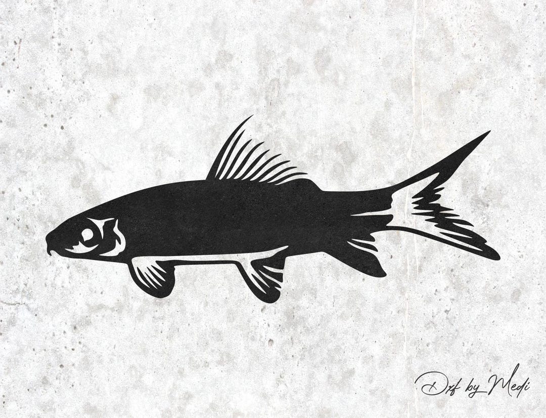 Cory Fish DXF & SVG Files | Ready-to-cut for CNC, Laser, Plasma ...