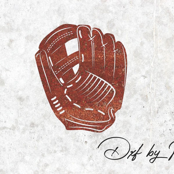 Baseball Glove Laser File - Etsy