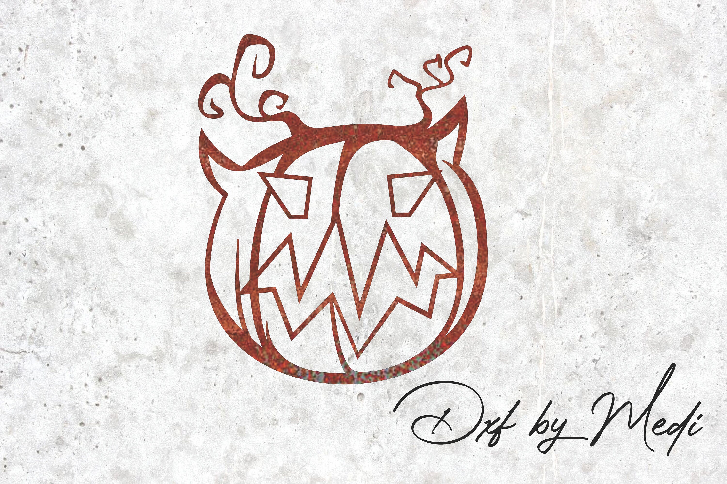Halloween Pumpkin- DXF SVG Files for Plasma Cnc Laser Waterjet Ready to ...
