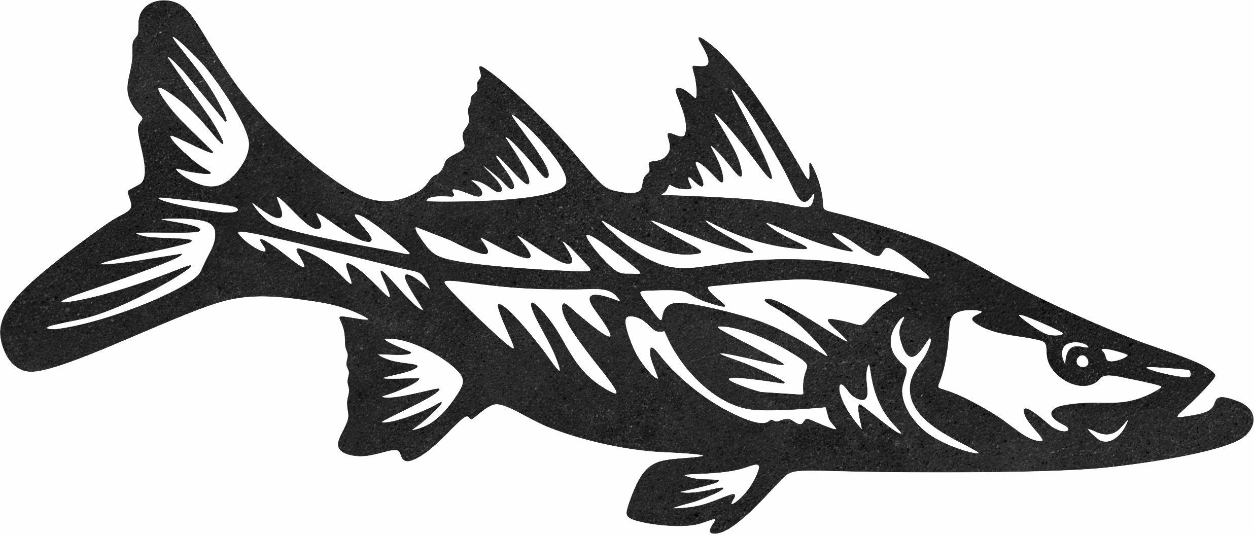 Snook Fish DXF & SVG Files | Ready-to-cut for CNC, Laser, Plasma ...