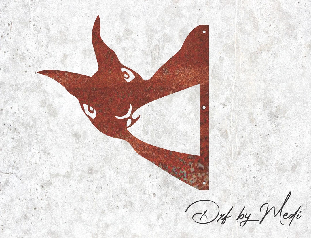 Peeking Rabbit Tree Stake DXF Svg Files - Instant Download for Laser ...