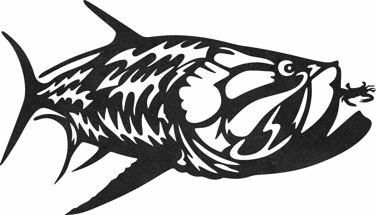 Tarpon Fish DXF & SVG Files | Ready-to-cut for CNC, Laser, Plasma ...
