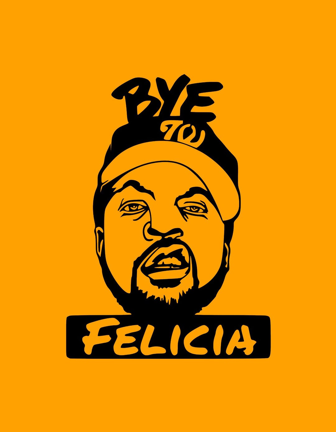 Friday Bye Felica Dtf Transfer - Etsy