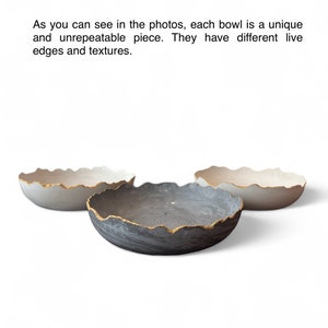 Large Concrete Bowl, Cool Bowl Centerpiece, Bowl for Keys, Key Holder ...