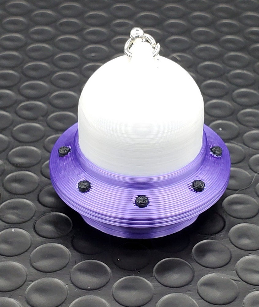 UFO Keychain With Dangling Legs - Etsy