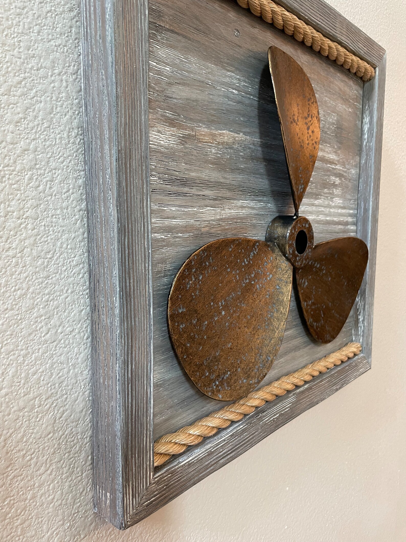 Mounted Boat Propeller Nautical Wall Art Decor - Etsy