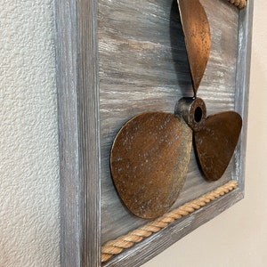 Mounted Boat Propeller Nautical Wall Art Decor - Etsy