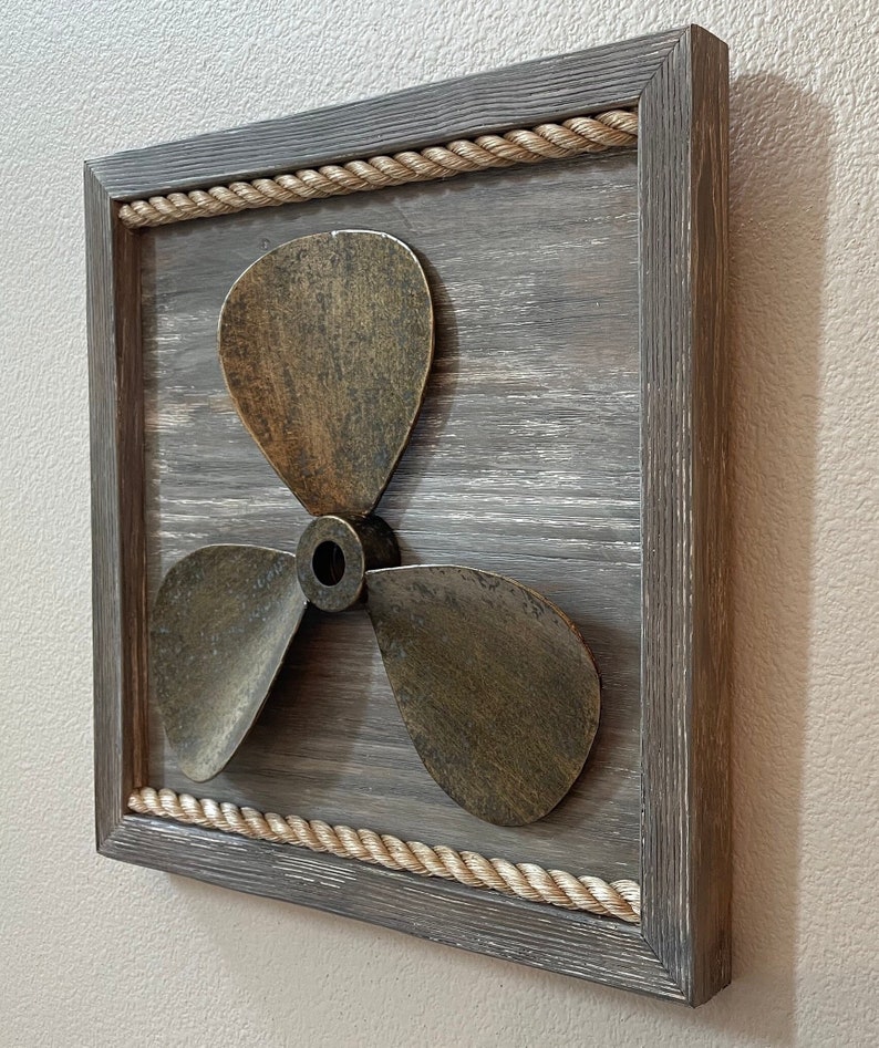 Mounted Boat Propeller Nautical Wall Art Decor - Etsy