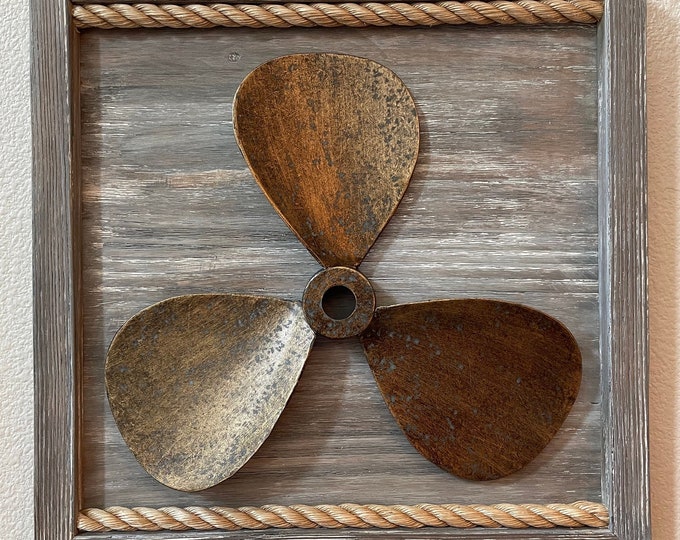 Mounted Boat Propeller Nautical Wall Art Decor - Etsy