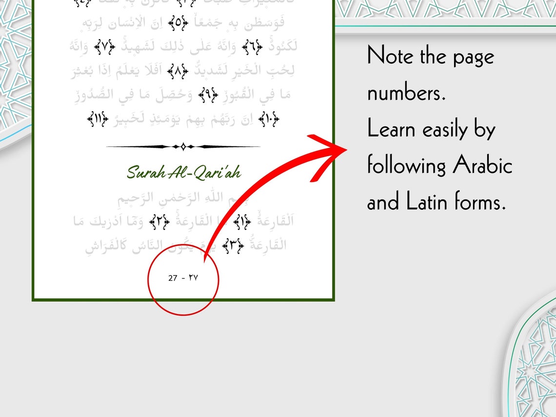 Printable Qur'an Tracing, Juz 30, All Surahs (PDF) - Etsy