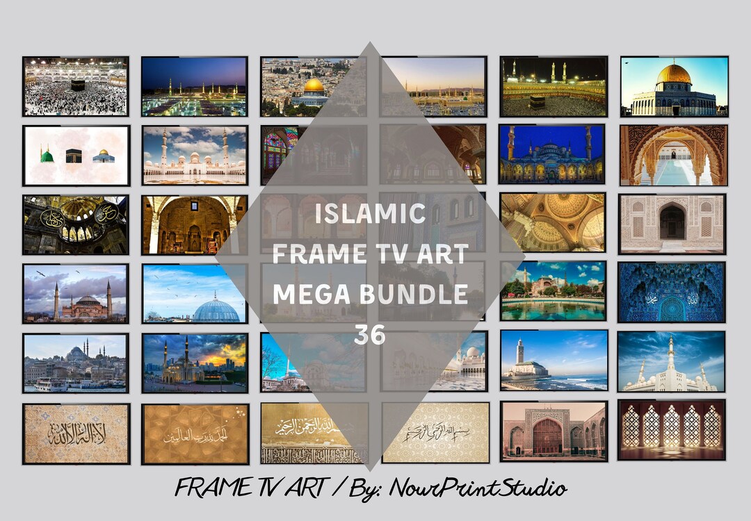 Islamic Mosques Frame TV Art Mega Bundle (36 Digital Files) - Etsy
