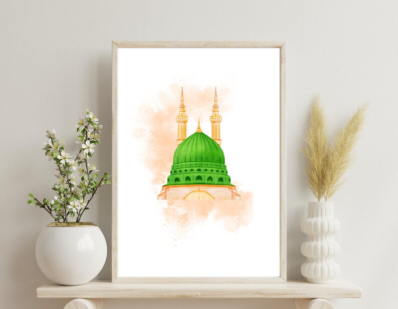 3 Masjids 3 Mosques Printable Posters Masjid Aqsa Kaaba - Etsy