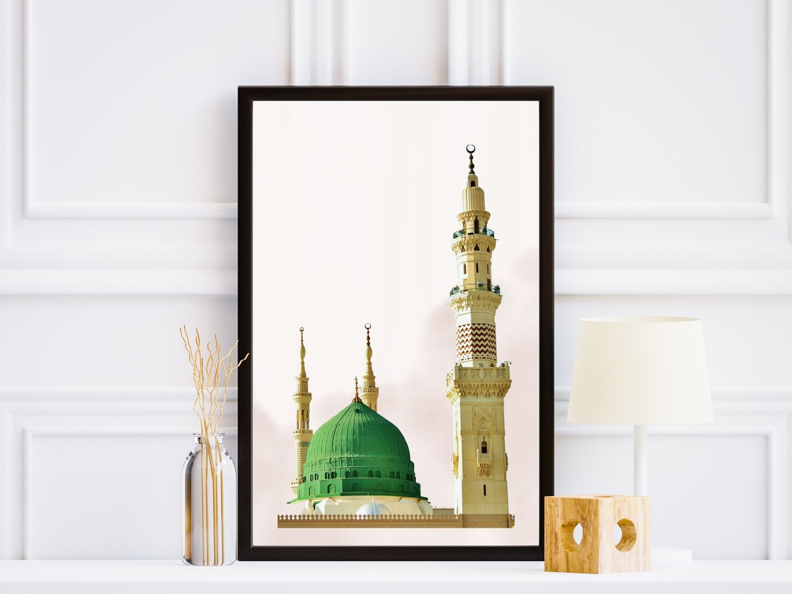 Masjid an Nabawi Printable Islamic Wall Art / Prophet's Mosque Print ...