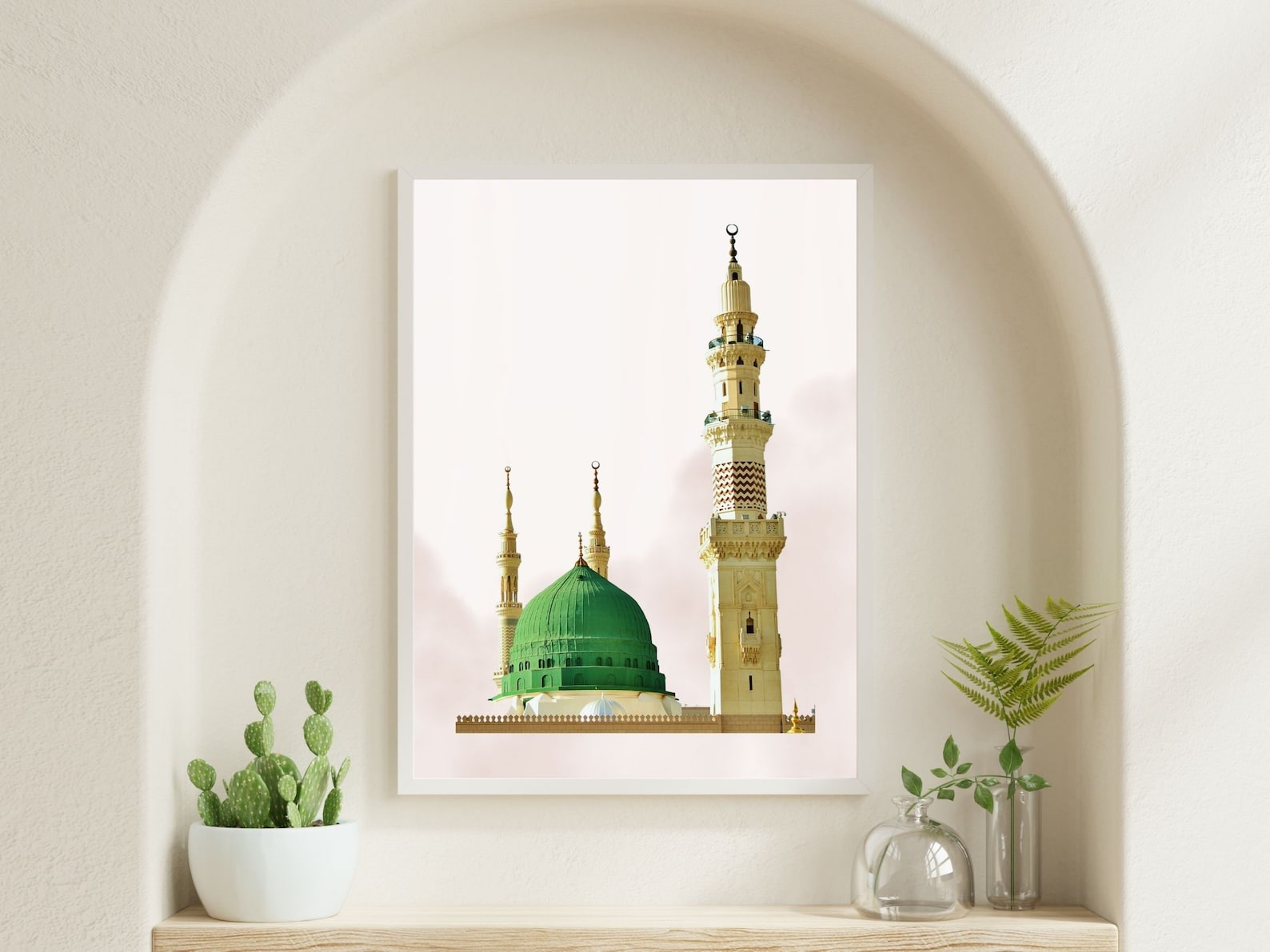 Masjid an Nabawi Printable Islamic Wall Art / Prophet's Mosque Print ...