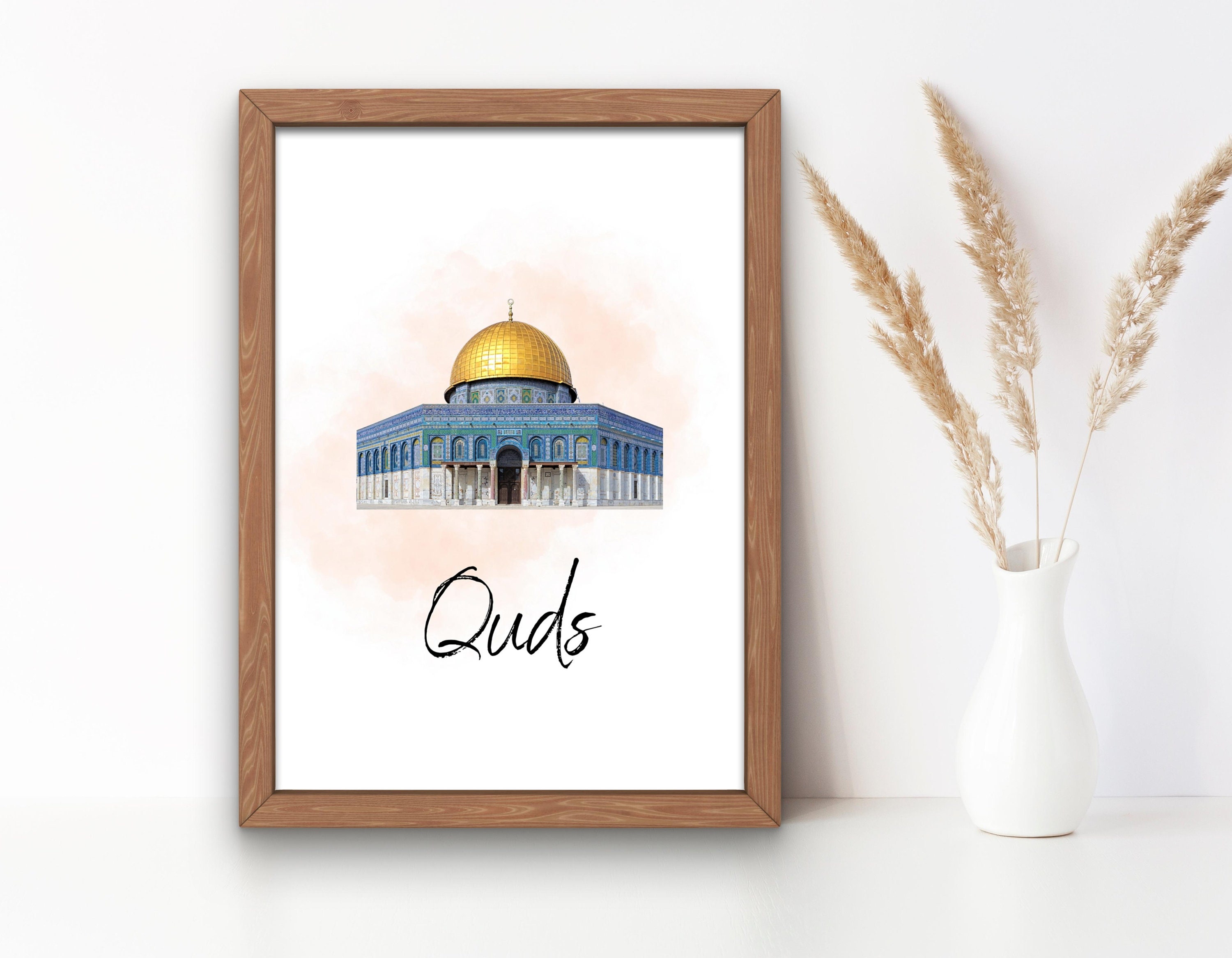 Customize 3 Masjids 3 Mosques Printable Posters Masjid Aqsa Kaaba ...