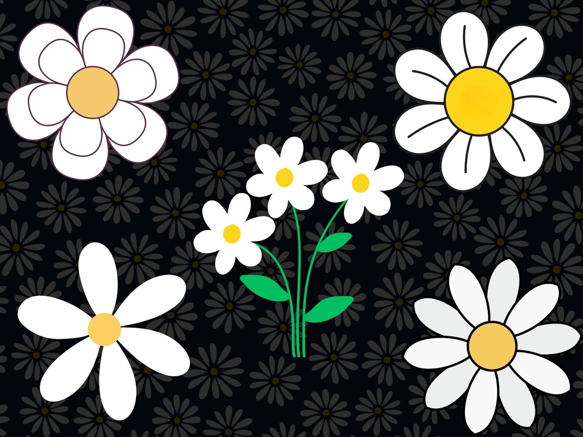 Daisy SVG Daisy SVG Bundle Daisies Tumbler Wrap Daisy Flower Tumbler ...