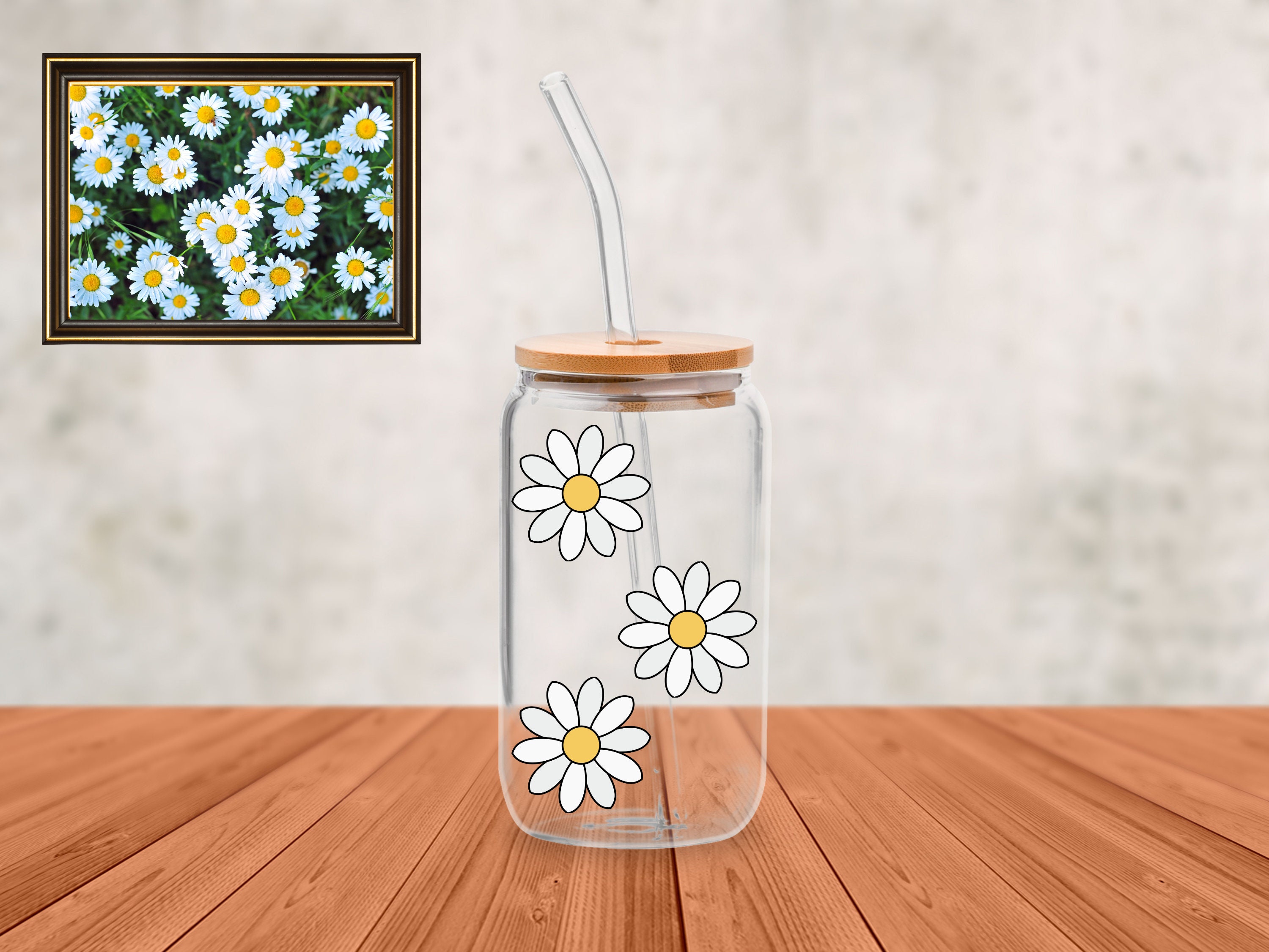 Daisy SVG Daisy SVG Bundle Daisies Tumbler Wrap Daisy Flower Tumbler ...