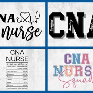 CNA SVG Bundle: 20 Pack, Plus 5 Christmas Designs (digital Download) - Etsy
