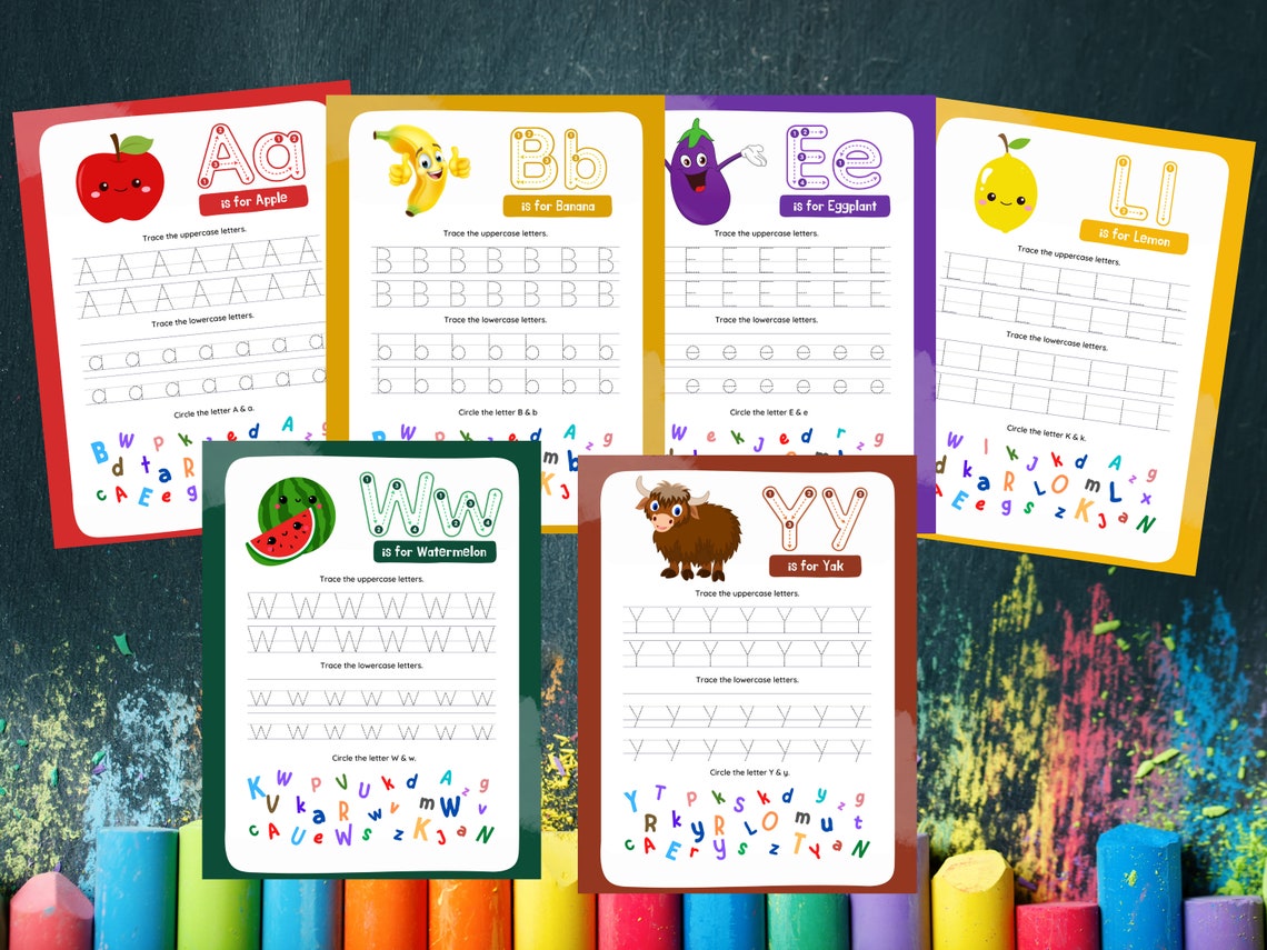 Preschool Worksheet Printables, Learning Bundles, Prek Worksheets ...