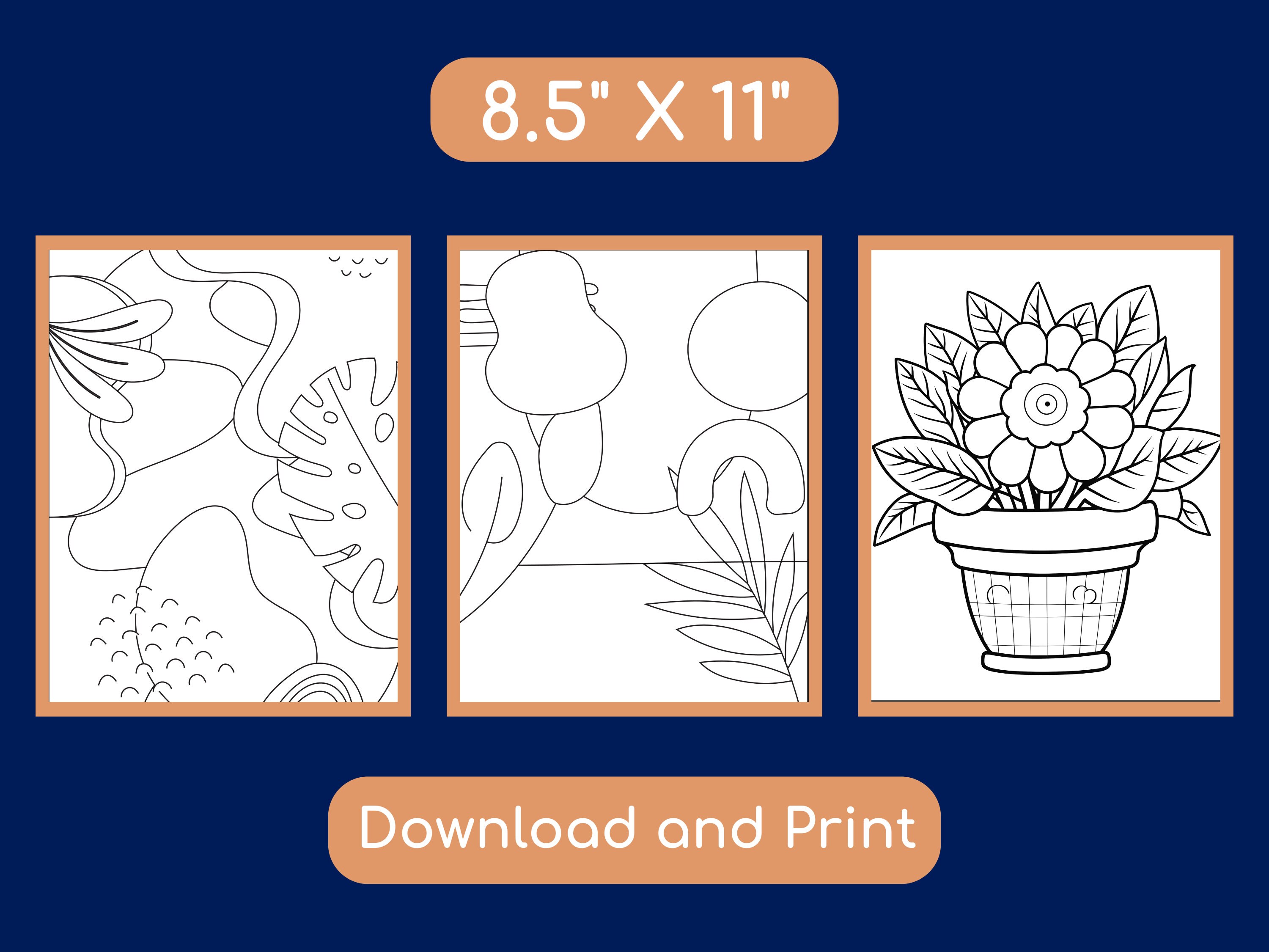 Minimalist Coloring Pages for Adults, Minimalist Coloring Pages ...