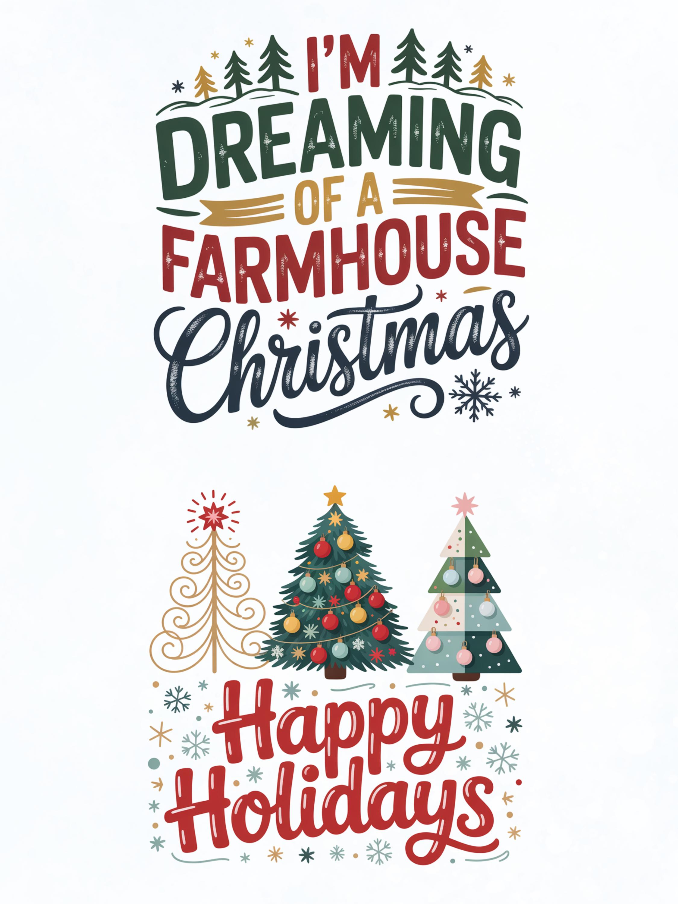Festive Christmas SVG Bundle | Bright Holiday Designs | Png Jpg Pdf Eps ...