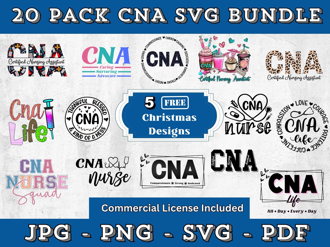 CNA Svg, CNA SVG Bundle, Cna Life, Cna Life Svg, Cna Life Png, Cna Png ...