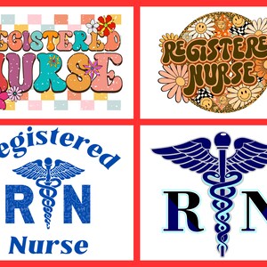 RN SVG Bundle: Registered Nurse Designs (20-pack Digital Download) - Etsy