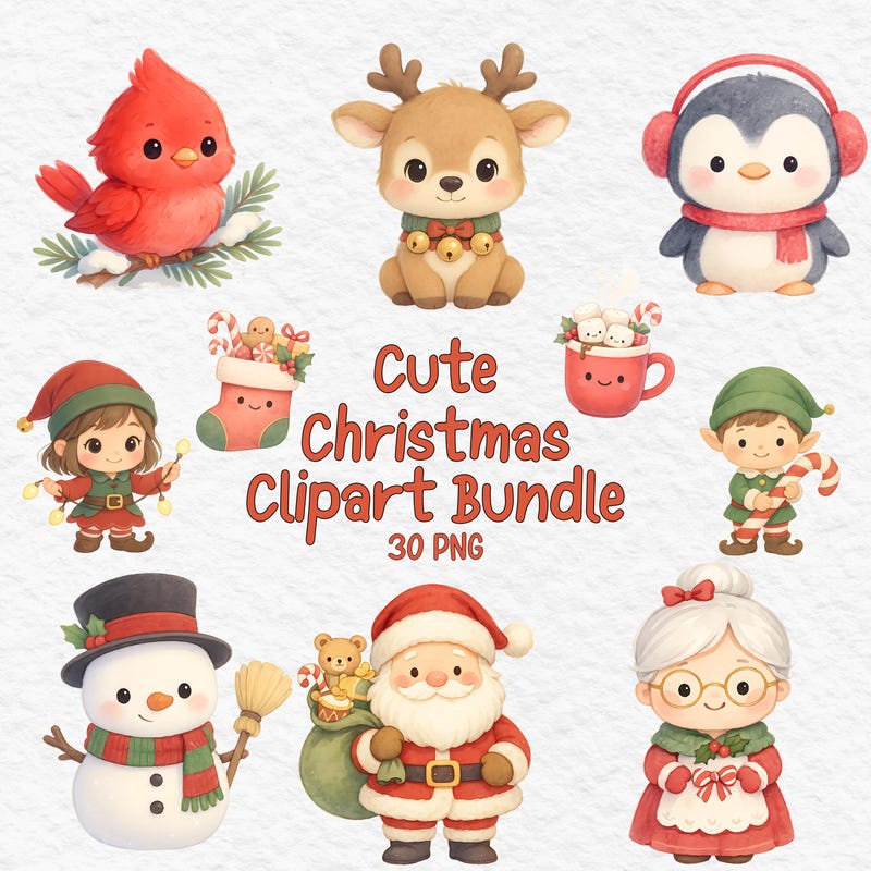 Kawaii Clipart - Etsy