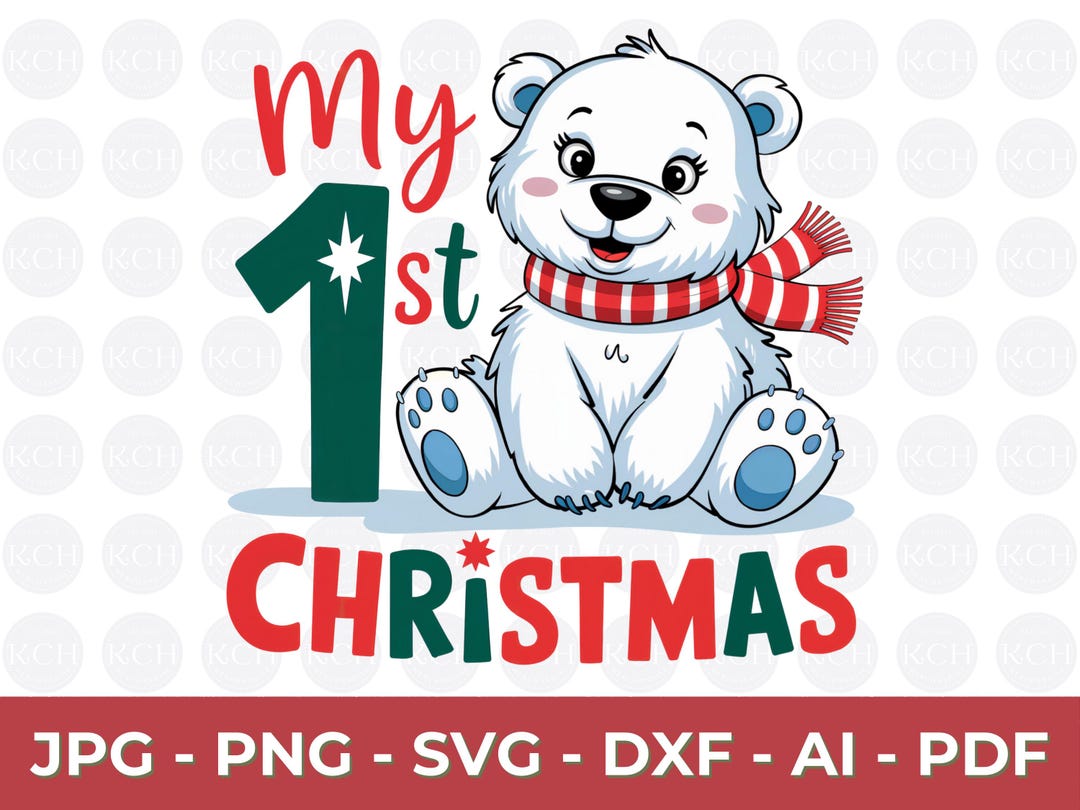 Cute Kids PNG, Kids Design Png, My First Christmas Svg, My First ...