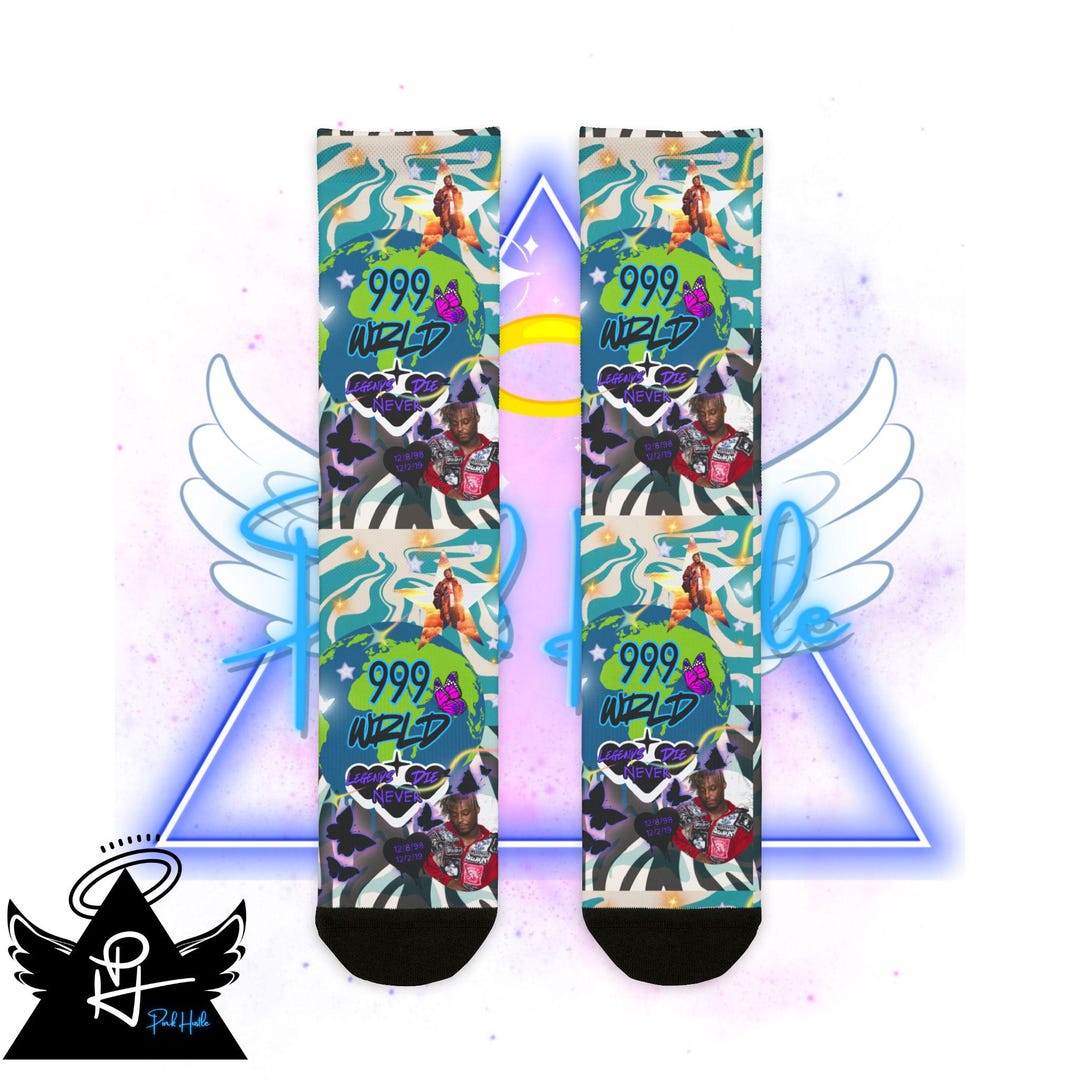 Crew Socks Legends Never Die 999 Wrld Fan Art - Etsy