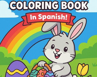 Spanish Worksheets and Coloring Pages - Easter - Etsy