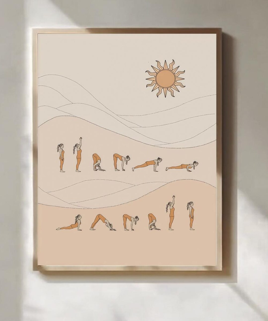 Sportaxis Yoga Poses Poster 64 Yoga Asanas for Full Body Workout ...
