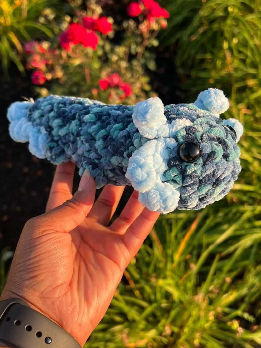 Kip the Axolotl Pattern - Etsy