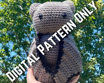 Bellatrix the Bat Amigurumi Crochet PDF Digital Pattern - Etsy